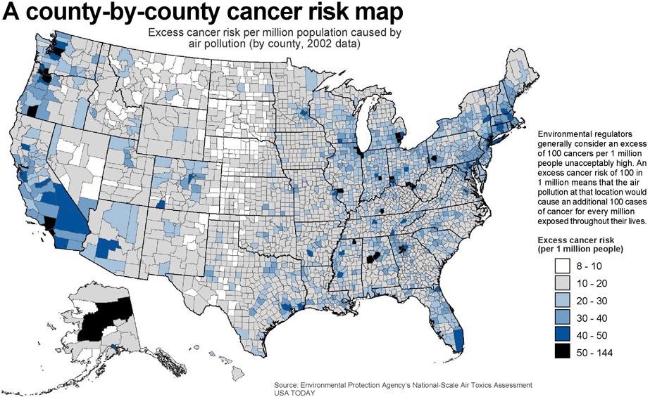Predator Haven: CANCER RISK MAP