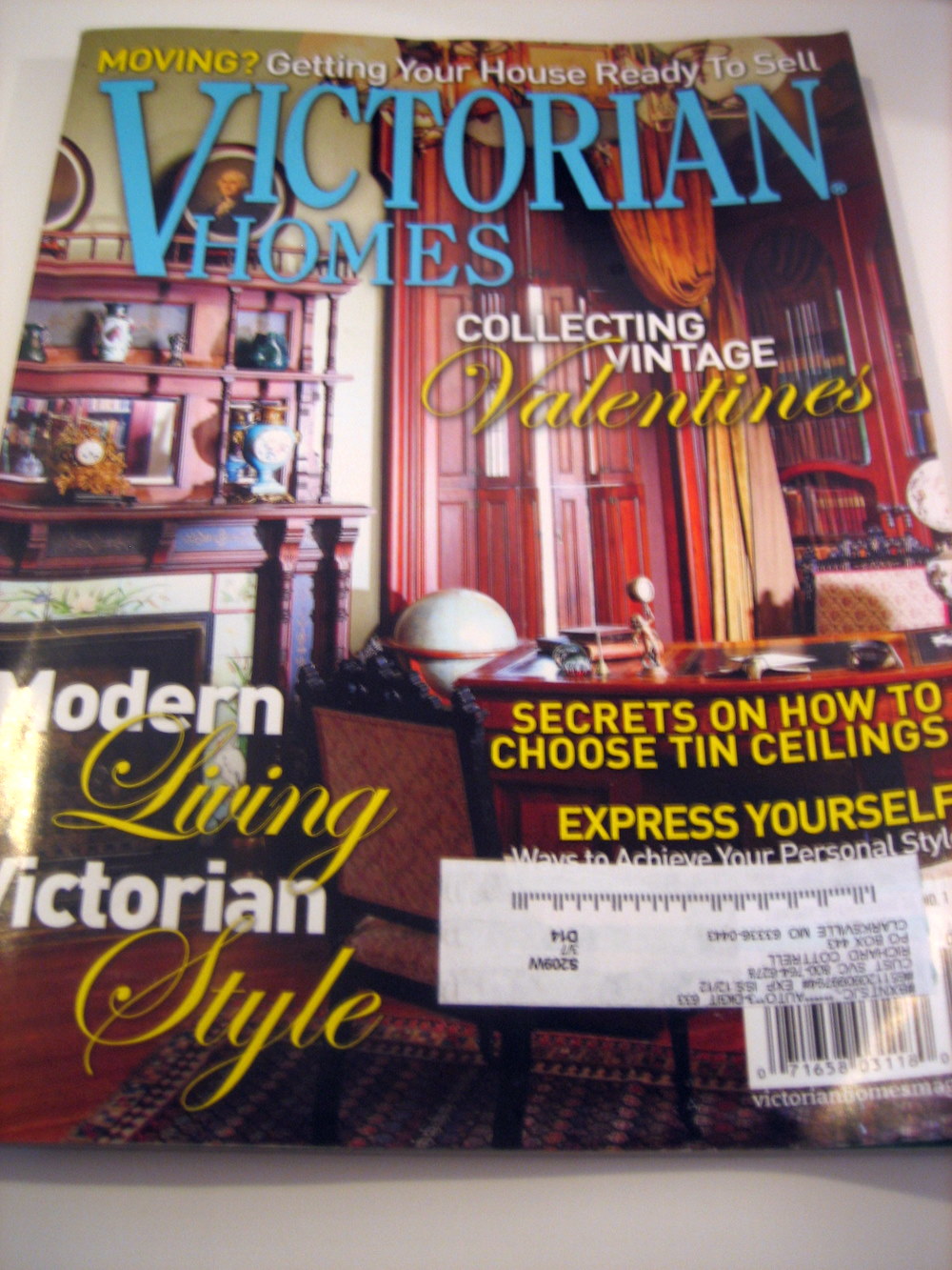 My Old Historic House: Victorian Homes Magazine