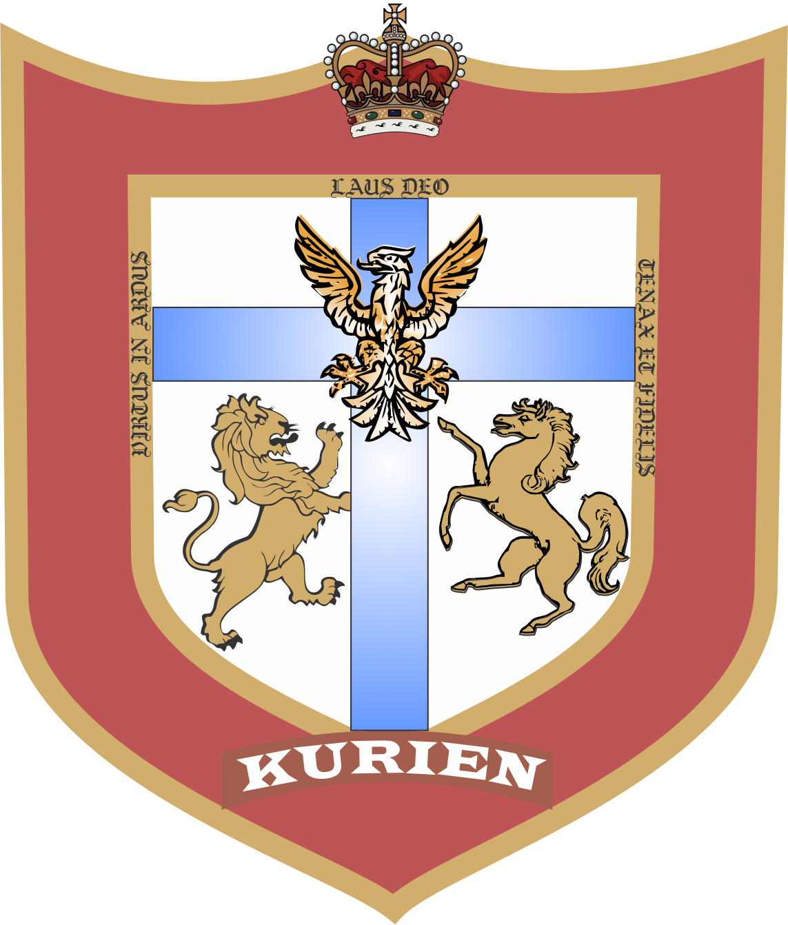 A Pilgrim's Progress: Family Crest & Battleshield