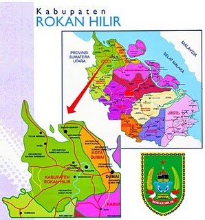 Bagansiapiapi Post: Tata Letak Dan Wilayah Kabupaten Rokan Hilir