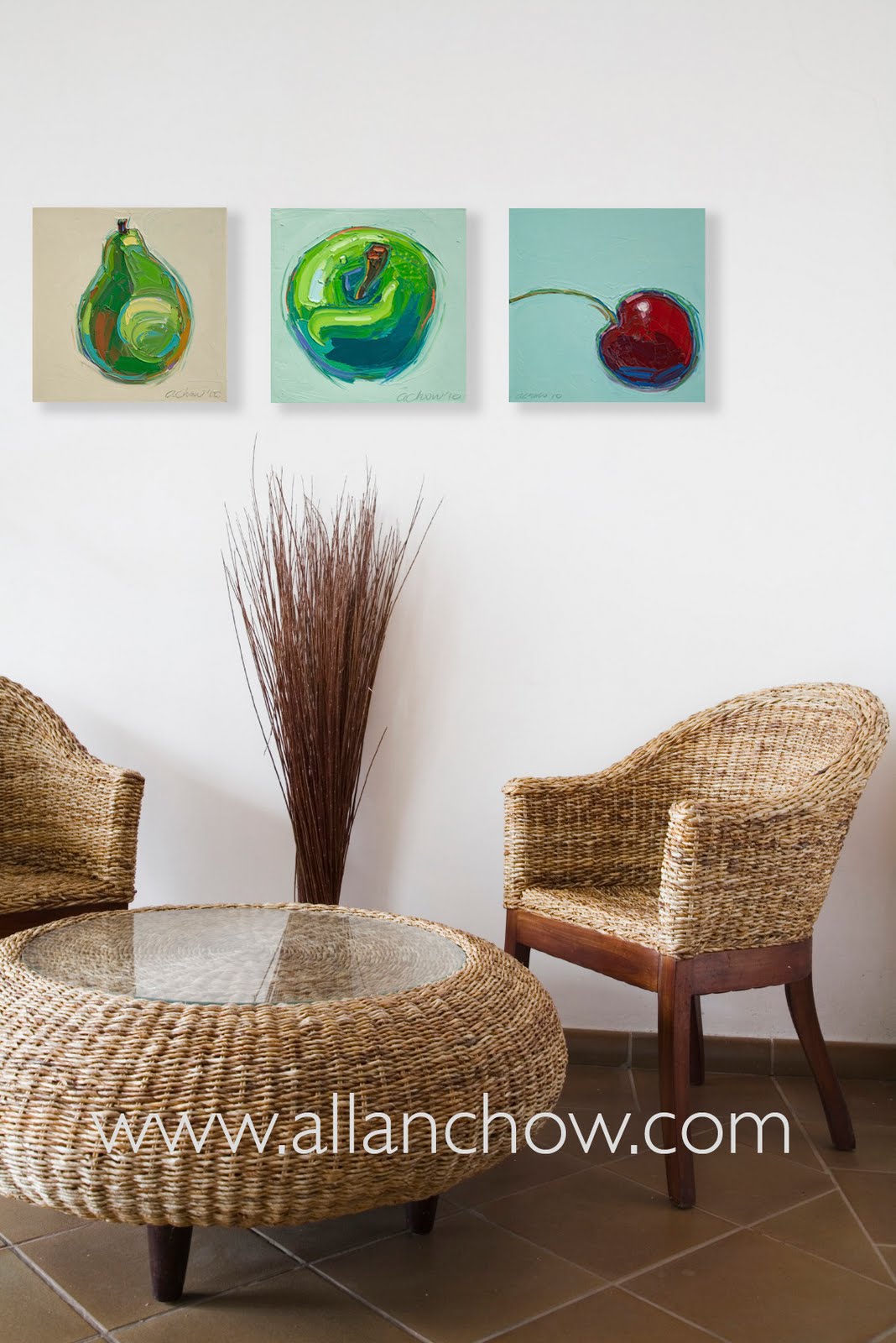 THE ART OF ALLAN CHOW: ORIGINALS 12X12 ONLY $150