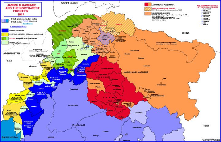 Jammu Kashmir Stark Realities: INDIA 1934-1947-INDIA Princely States ...