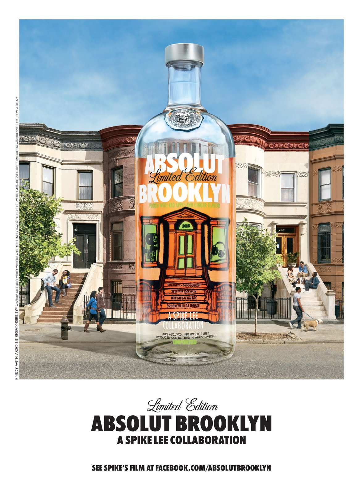 Absolut Work: ABSOLUT Brooklyn: Limited-edition vodka created in ...