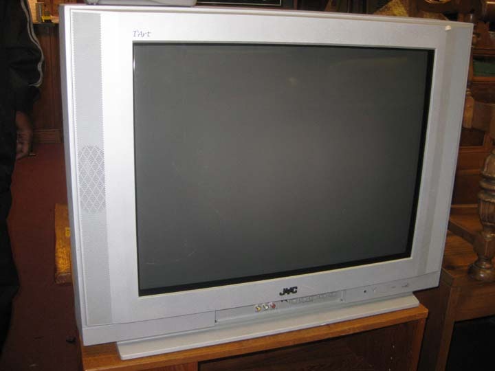 UHURU FURNITURE & COLLECTIBLES: SOLD - 2003 JVC 27" Television - $45