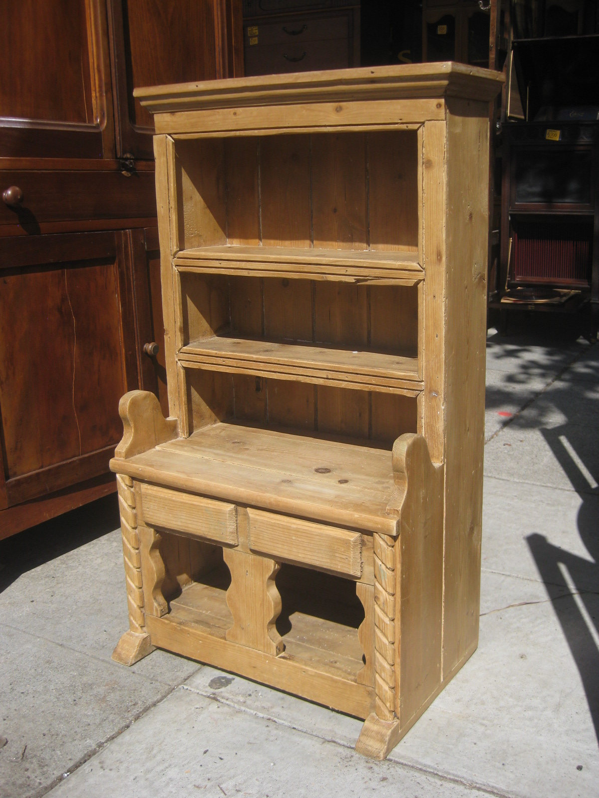 UHURU FURNITURE & COLLECTIBLES: SOLD - Antique Shelf - $65