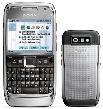 Celulares-es: Nokia E71, mejor celular de 2008