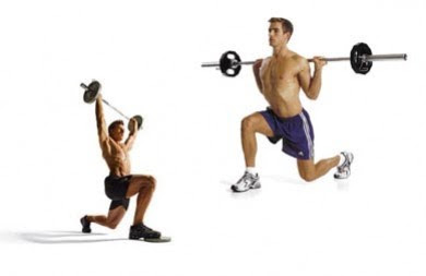 Personal trainers: Ejercicios: Sentadilla con Split: 32 en uno