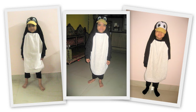 Penguin costume - Artsy Craftsy Mom