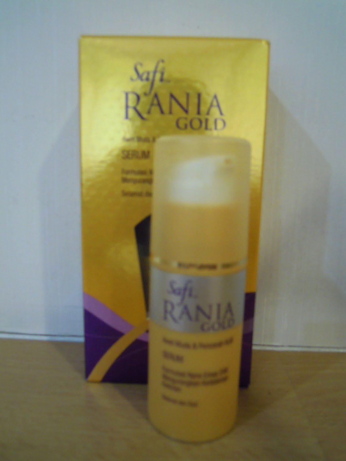 Eyfa Beauty Collections: Set Kecantikan Safi Rania Gold (RM130/set)