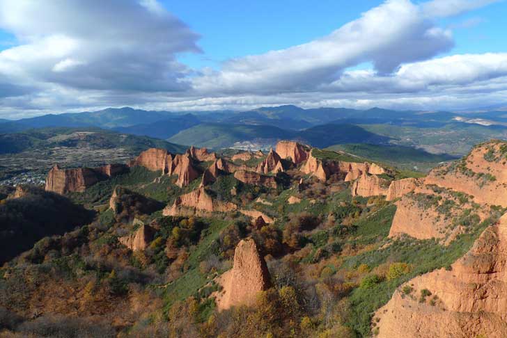 Las Médulas, El Bierzo (León), Patrimonio de la Humanidad