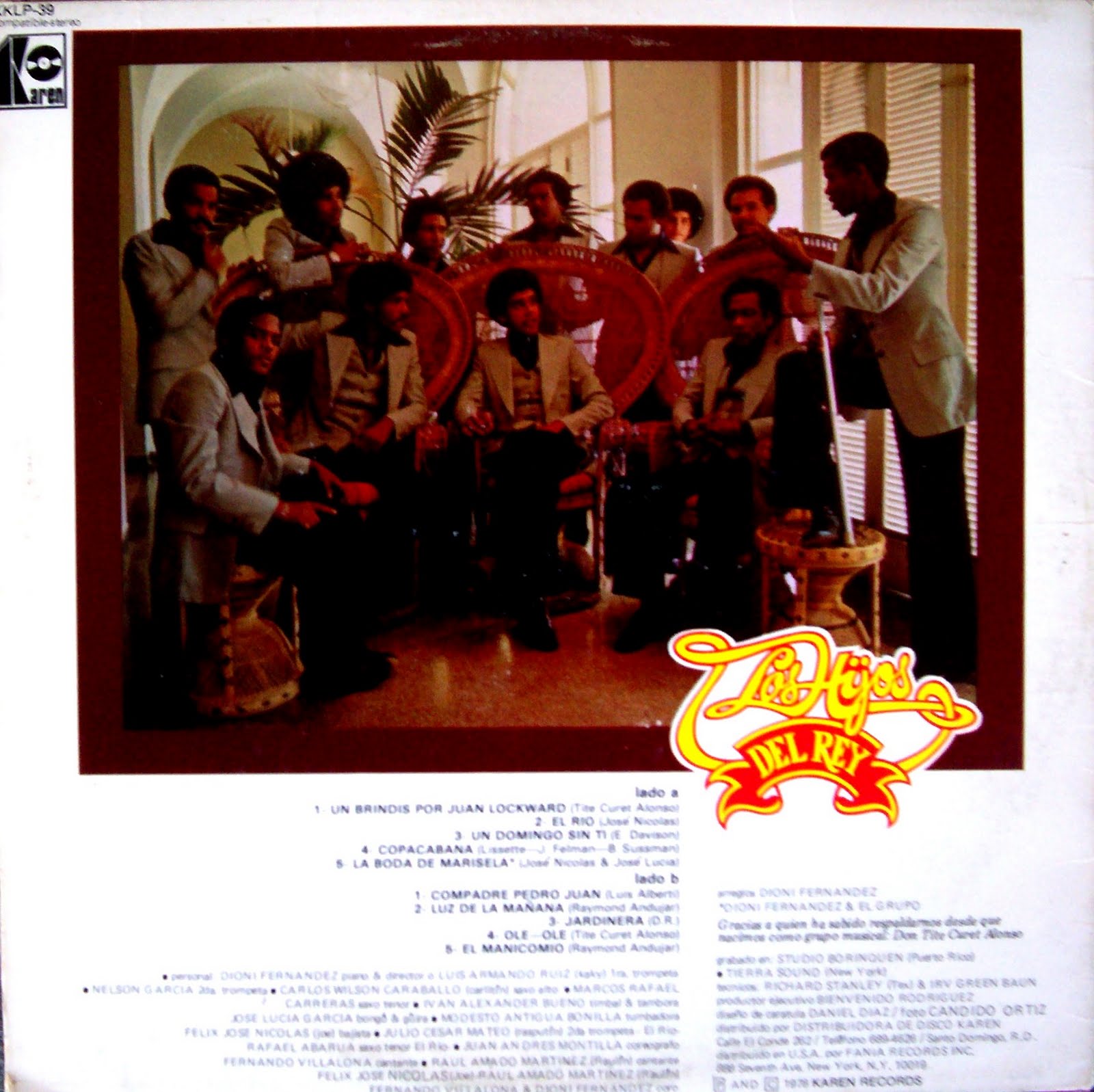 Clasicos Pa'Goza.com: Los Hijos Del Rey(1978)