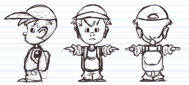 Sketchin Thoughts: The Art of Melissa van der Paardt: Character ...