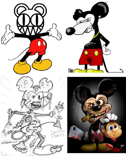 tocino Museo Guggenheim circuito ilustraciones de mickey mouse A menudo ...