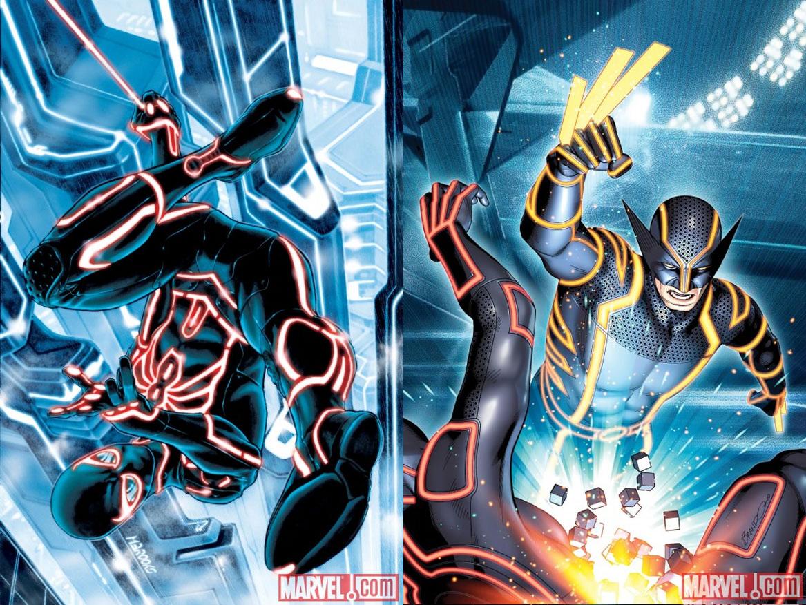 Spider Man Tron