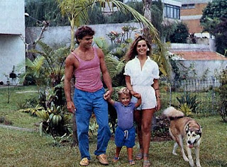 Bruna Lombardi- Beleza Rara: 1984-Bruna,Kim e Carlos Alberto Riccelli