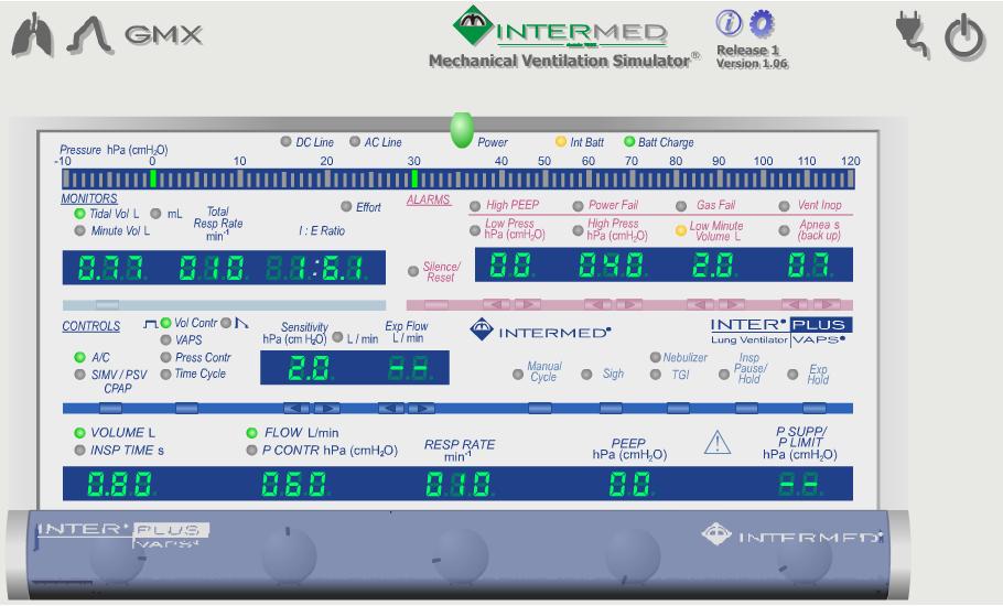Fisioterapia pediátrica: Simulador Intermed