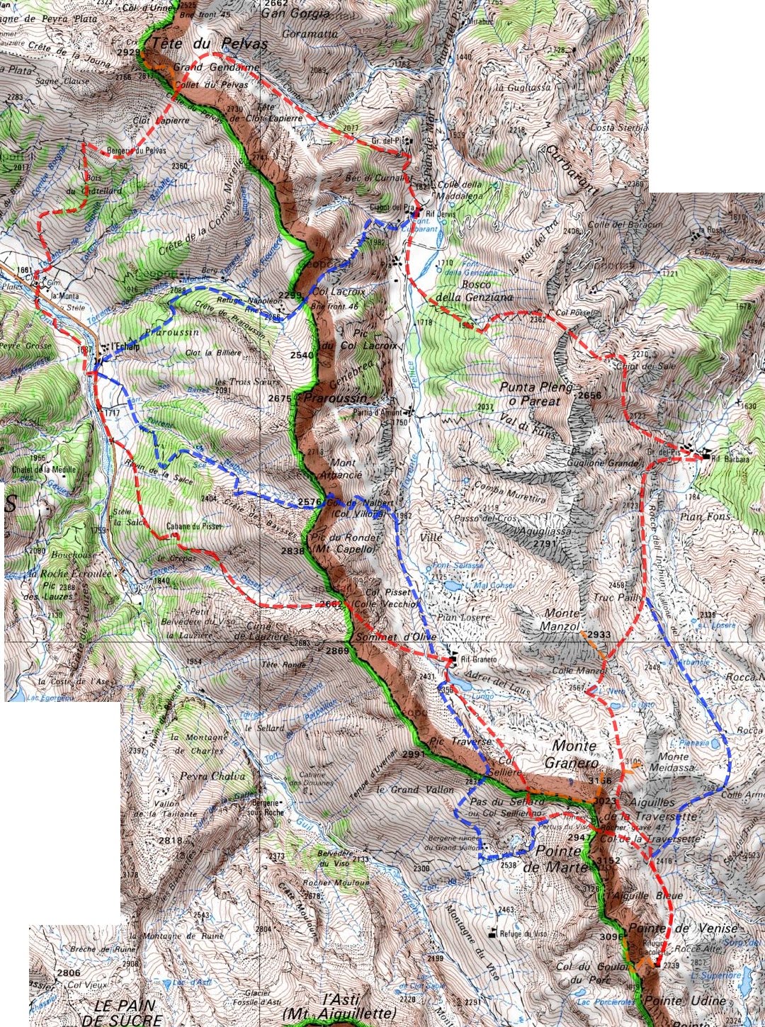 autour du val pellice
