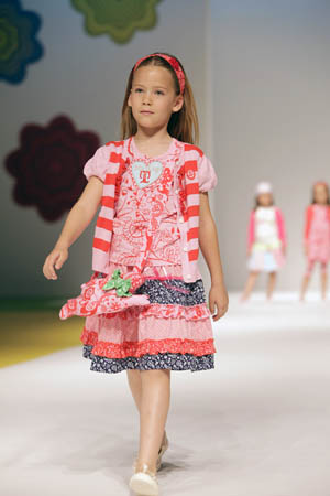moda fashion: El Arcoiris de la moda infantil.