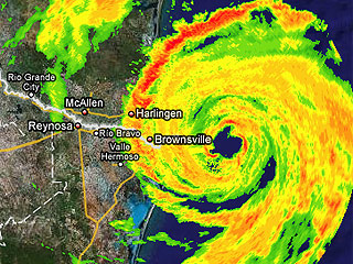 GIS3015 Map Blog: Doppler image of hurricane Dolly