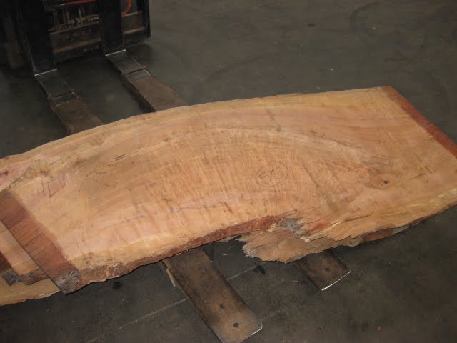 Tropical Exotic Hardwoods: Rose Myrtle-Before and After