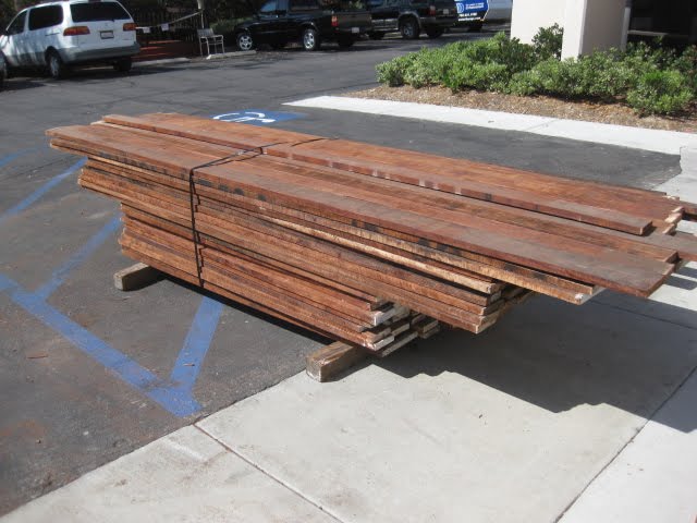 Tropical Exotic Hardwoods: Late Friday Arrival!-4/4 chechen Lumber