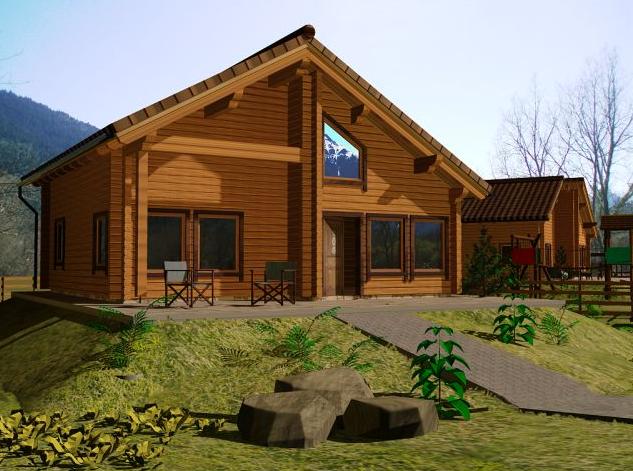 ΞΥΛΙΝΑ ΣΠΙΤΙΑ ΣΤΟ ΚΑΡΠΕΝΗΣΙ