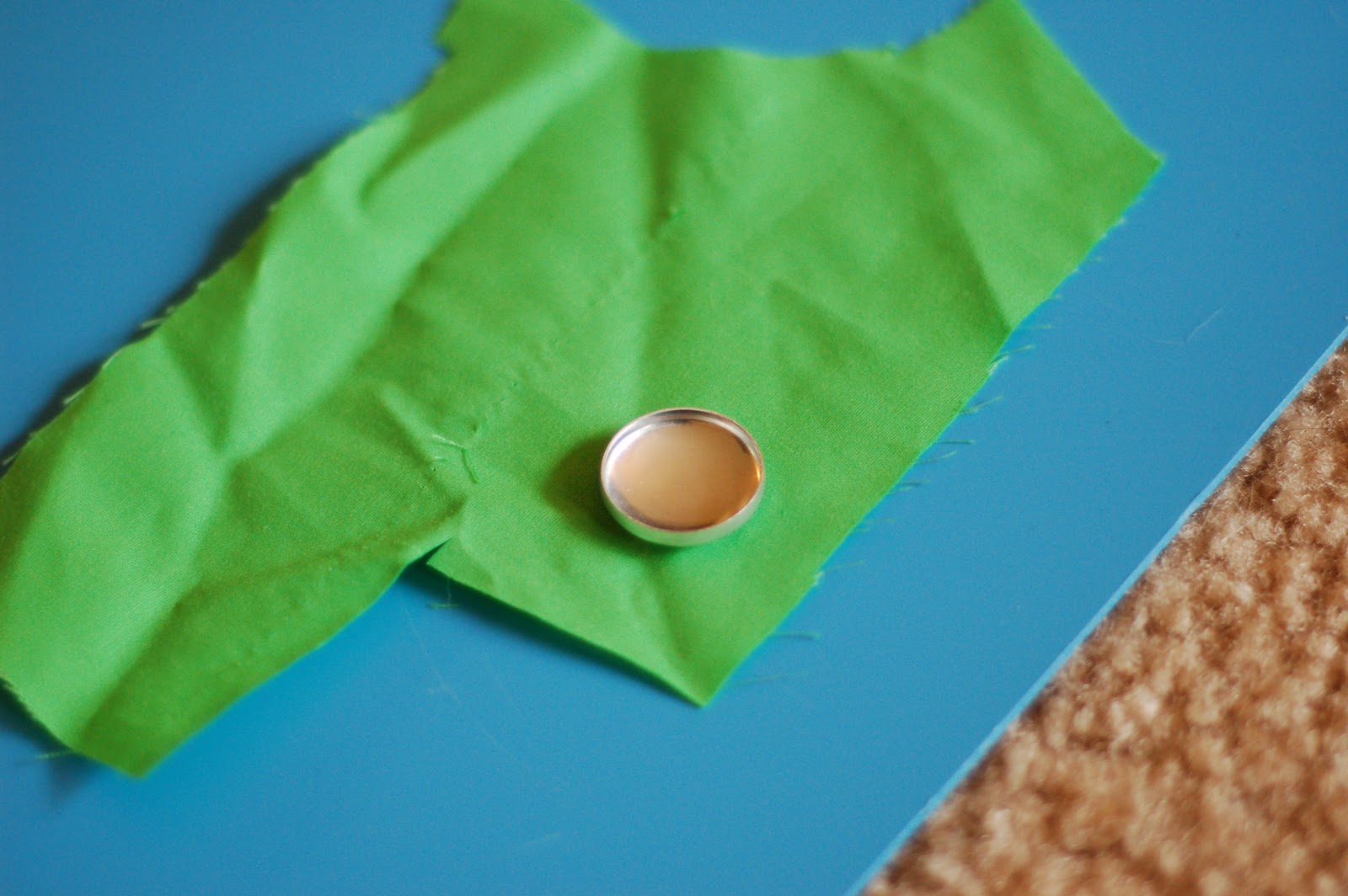 Sew Much Love: Covered Button Earrings Tutorial