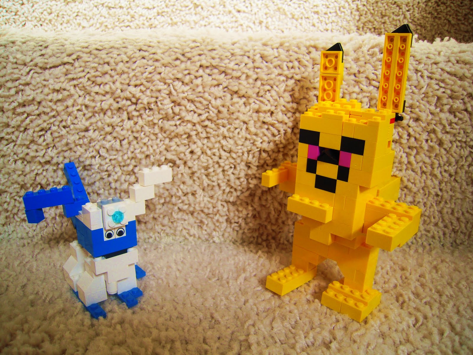Our LEGO Brix Club: My Pokemon LEGO creations: Pikachu and Absol Talking