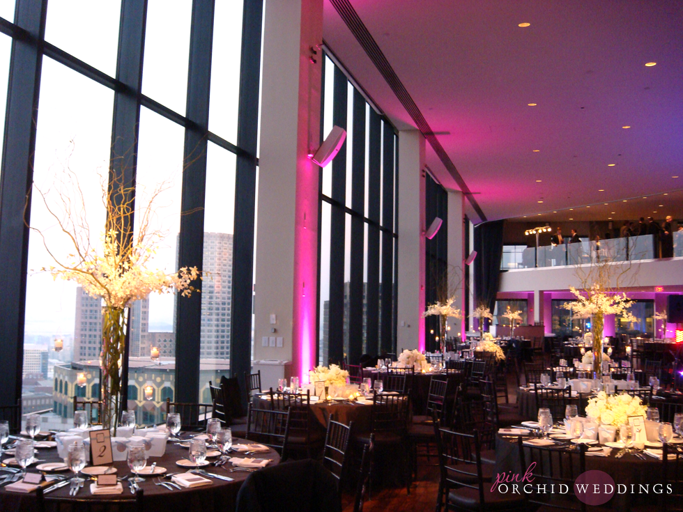 Pink Orchid Weddings: Martha and Marc's Elegant State Room Wedding