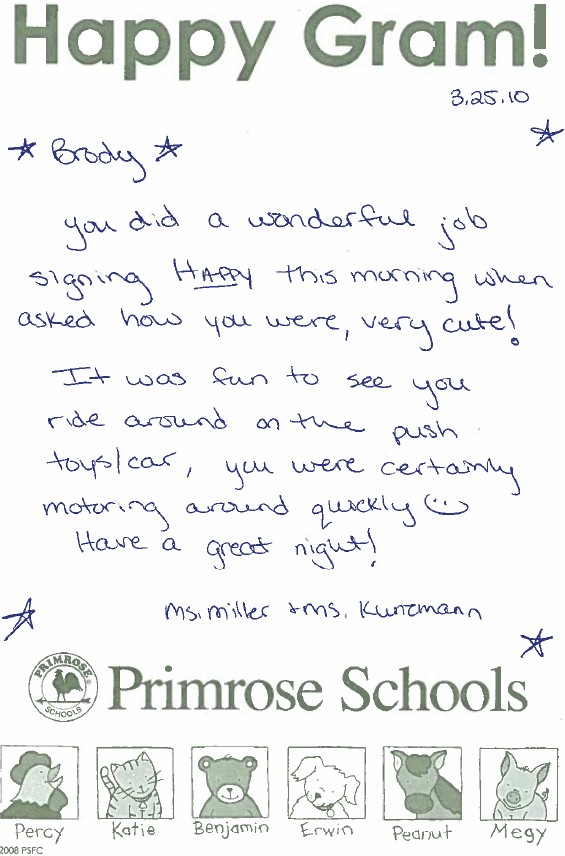 The Ward Family: Happy Gram