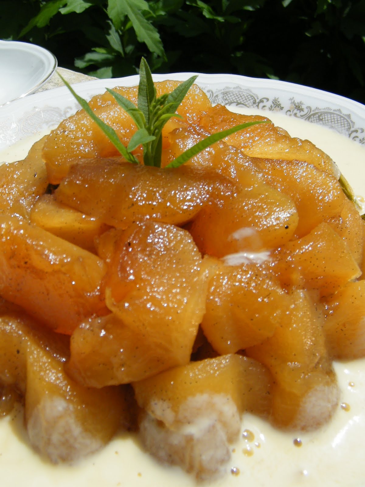 Cuisine et Campagne de France : POMMES CONFITES A LA VERVEINE A LA ...