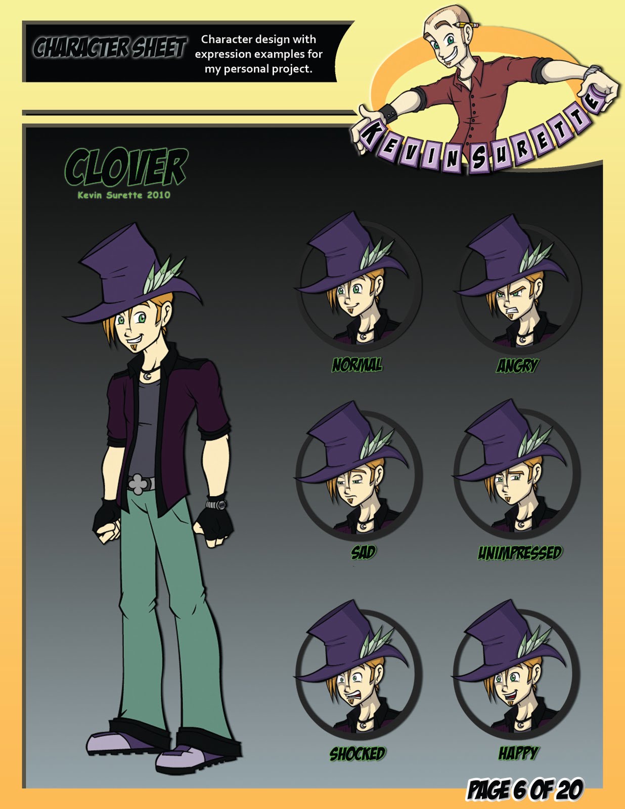 Kevin Surette presents stuff on paper