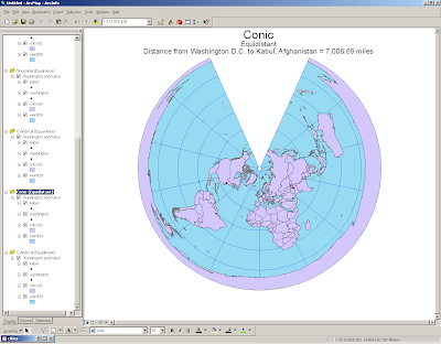 adventures in geography 7 lab!: Lab 5: Map Projections with ArcGis
