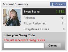 Frugal Freebies: Swag Code Alert! 12/17/10 - Another Code!