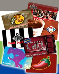 Frugal Freebies: Free Gift Cards (ALL)