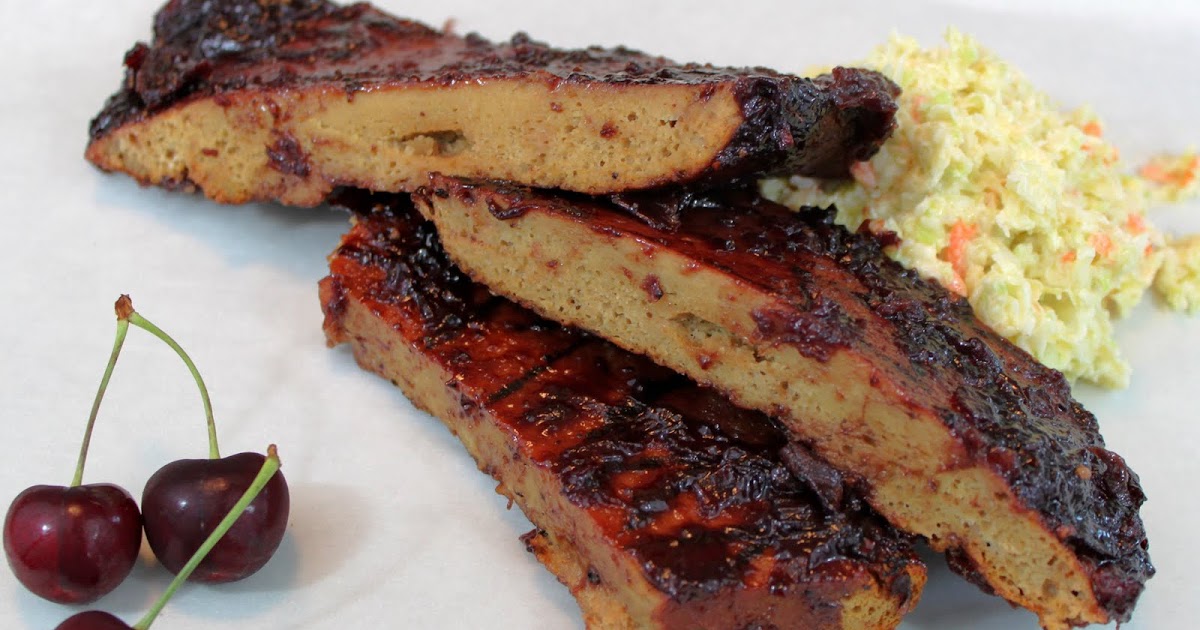 Zsu's Vegan Pantry: FNF - spicy cherry seitan