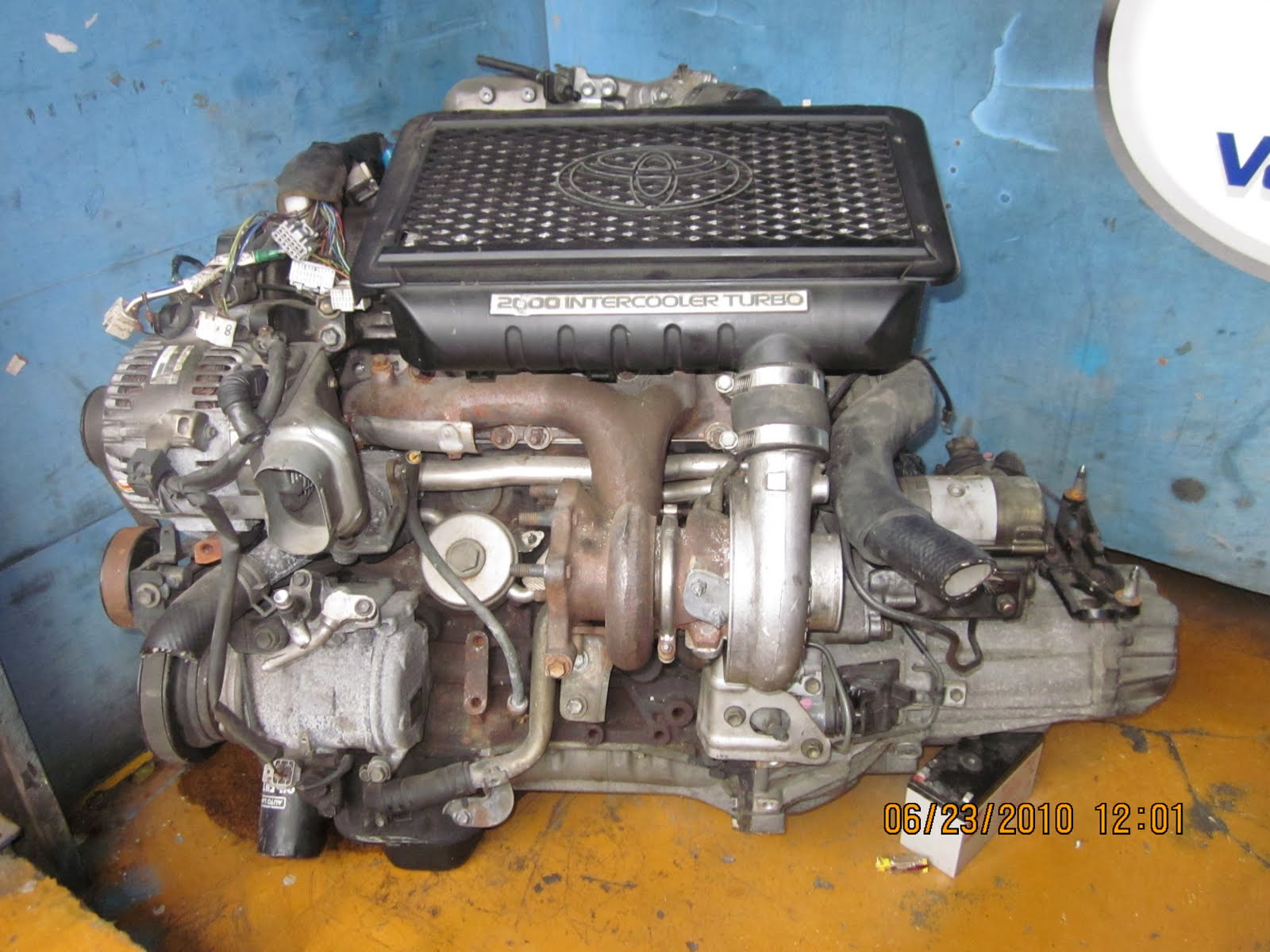 Repuestos Castillo::..: Motor 3s Turbo con Intercoolant Toyota