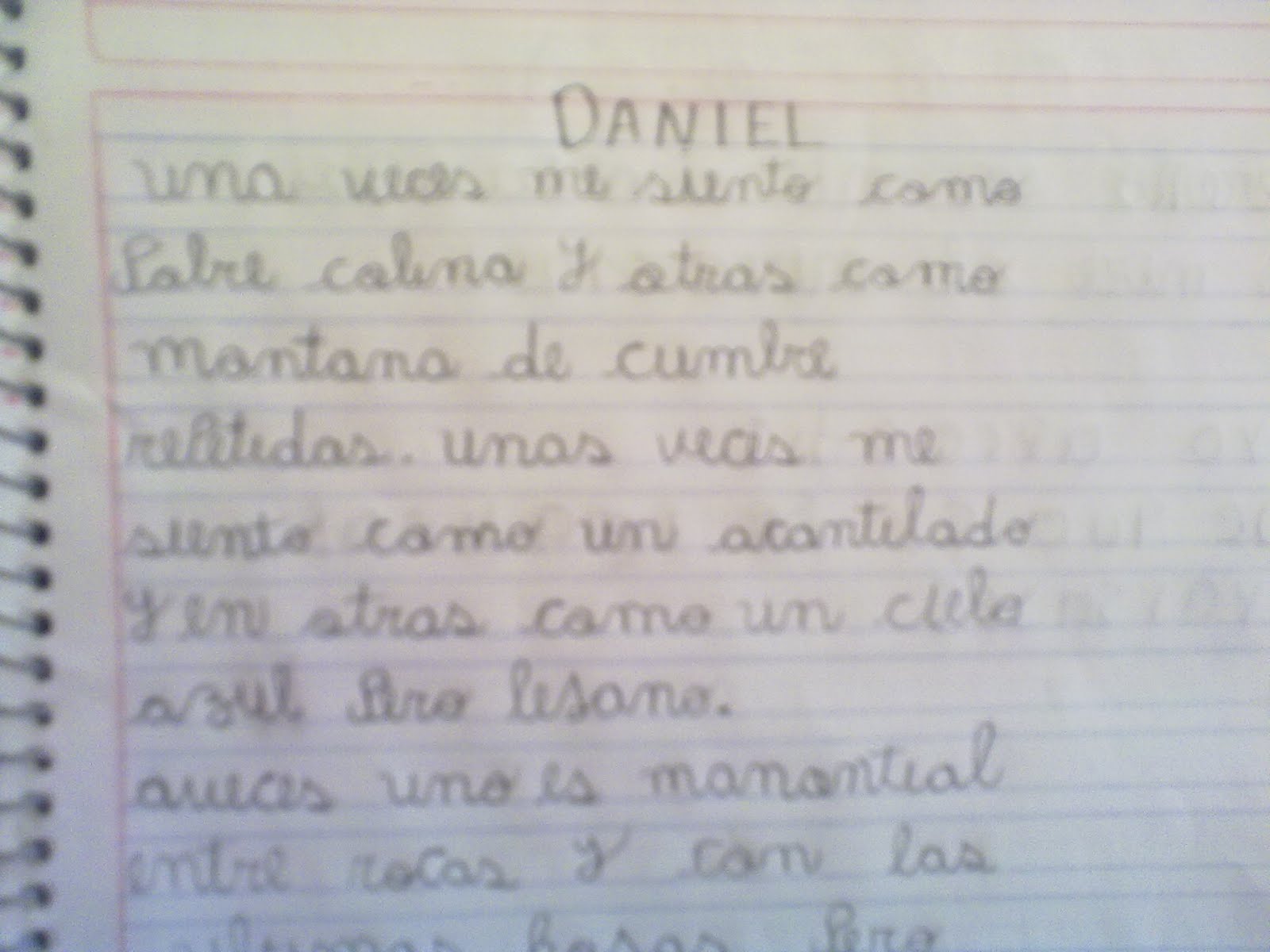 PRACTICA EN EL AULA DE LETRA SCRIPT - RINCON CREATIVO