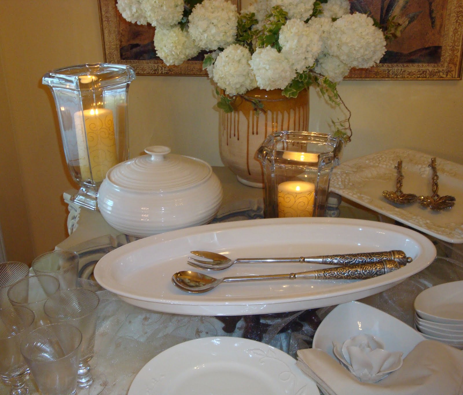 Entertaining From an Ethnic Indian Kitchen: Setting the stage for buffet