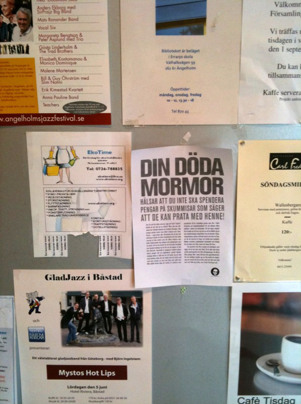 Garvarn's Blog Archive: Anti-psychic poster