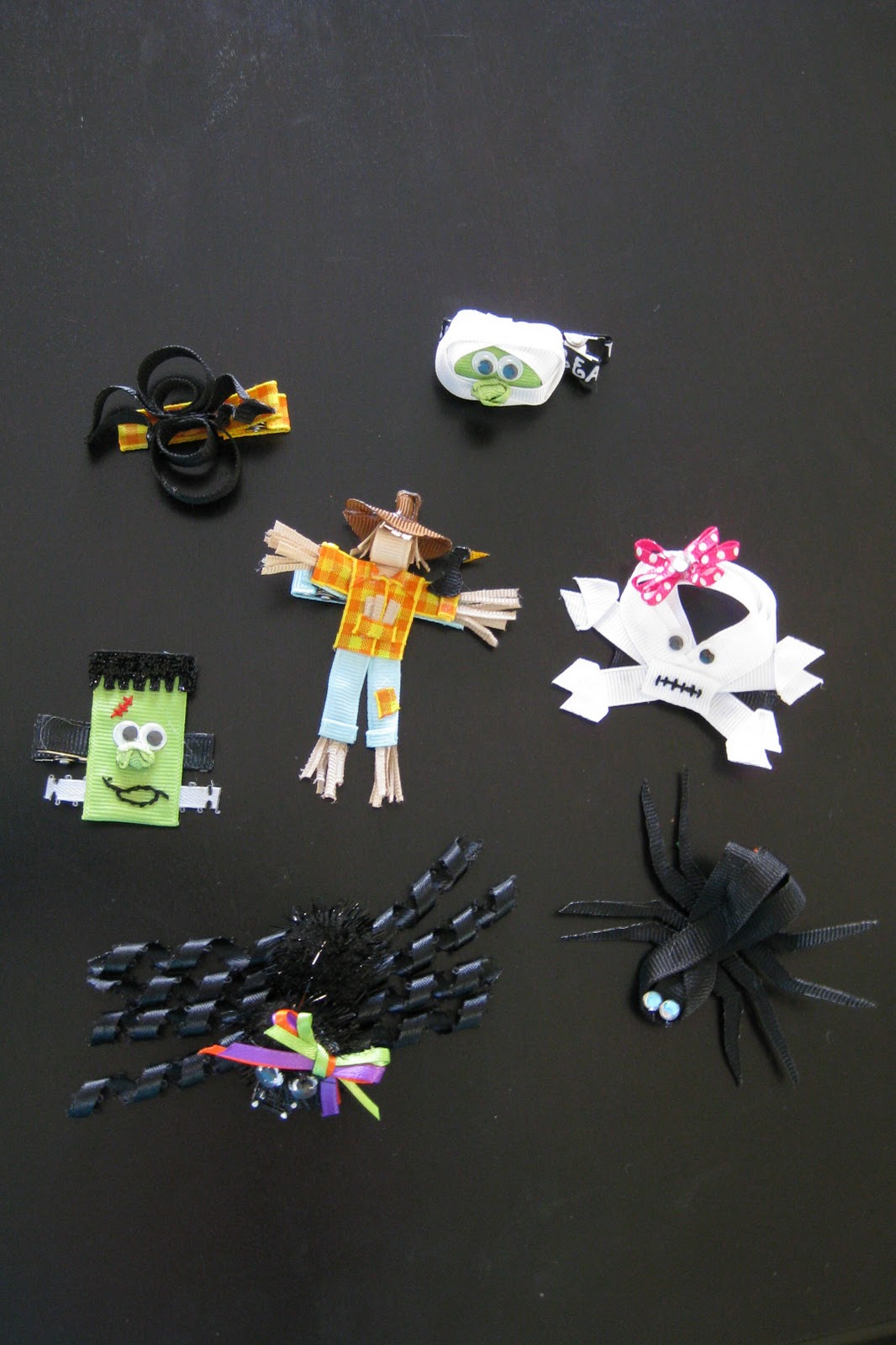 Princess Piggies: Halloween Hairdos: Spooky Clips