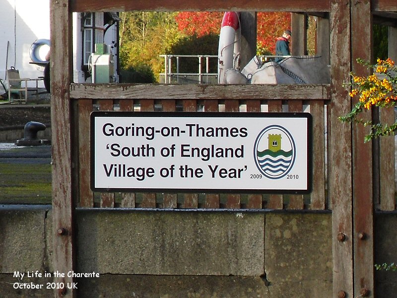 My Life in the Charente: Goring-on-Thames and Streatley - England