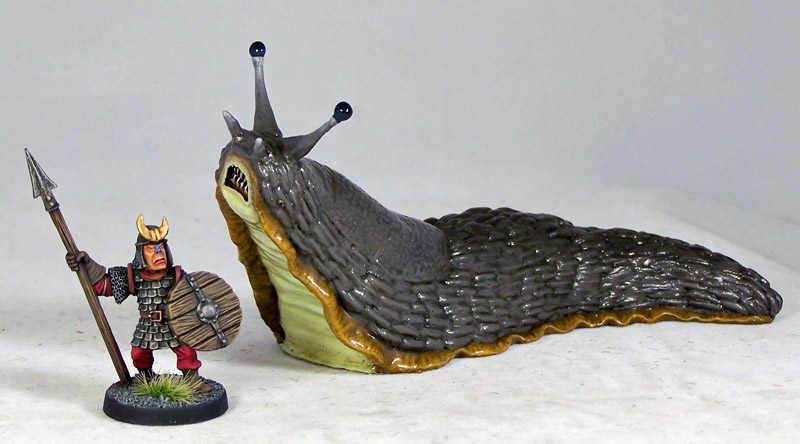 A Paladin In Citadel: Old School Monsters: Giant Slug