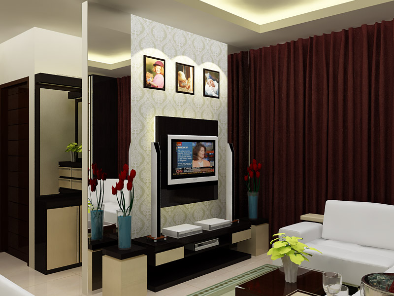interior home: Living Room Alternative - Interior Design Rumah Tinggal