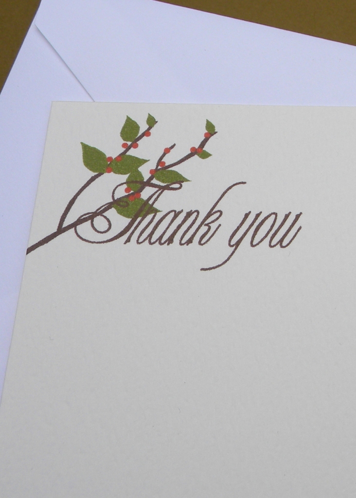 homework: Inkling: please and thank you - free thank you card download