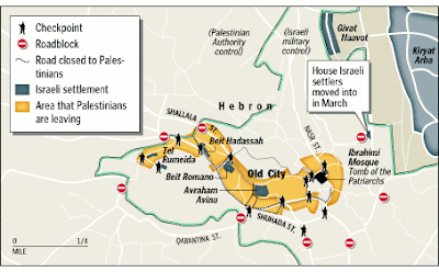 Gearóid in Israel/Palestine: Hebron City and Region Maps