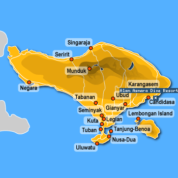Bali Travel Tourism and Vacations in Bali: candidasa beach