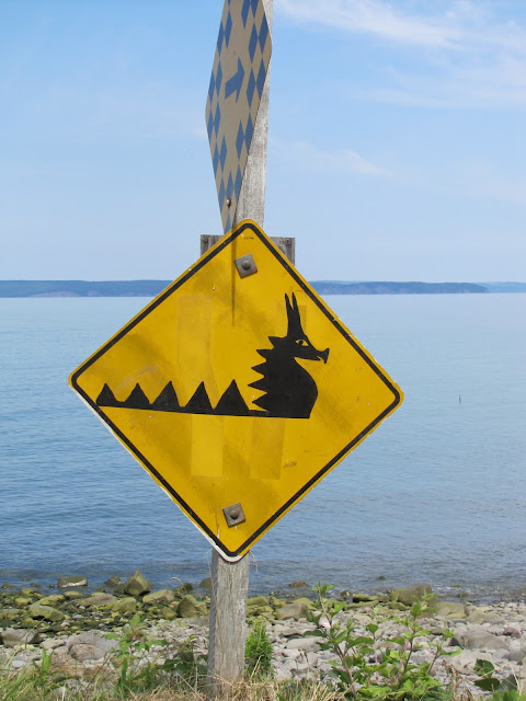 The Pagan Sphinx: Caution Sea Monsters (Watery Wednesday)