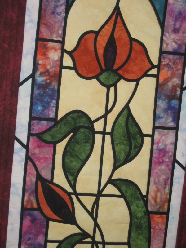 billabongs2bling: Stained Glass Applique