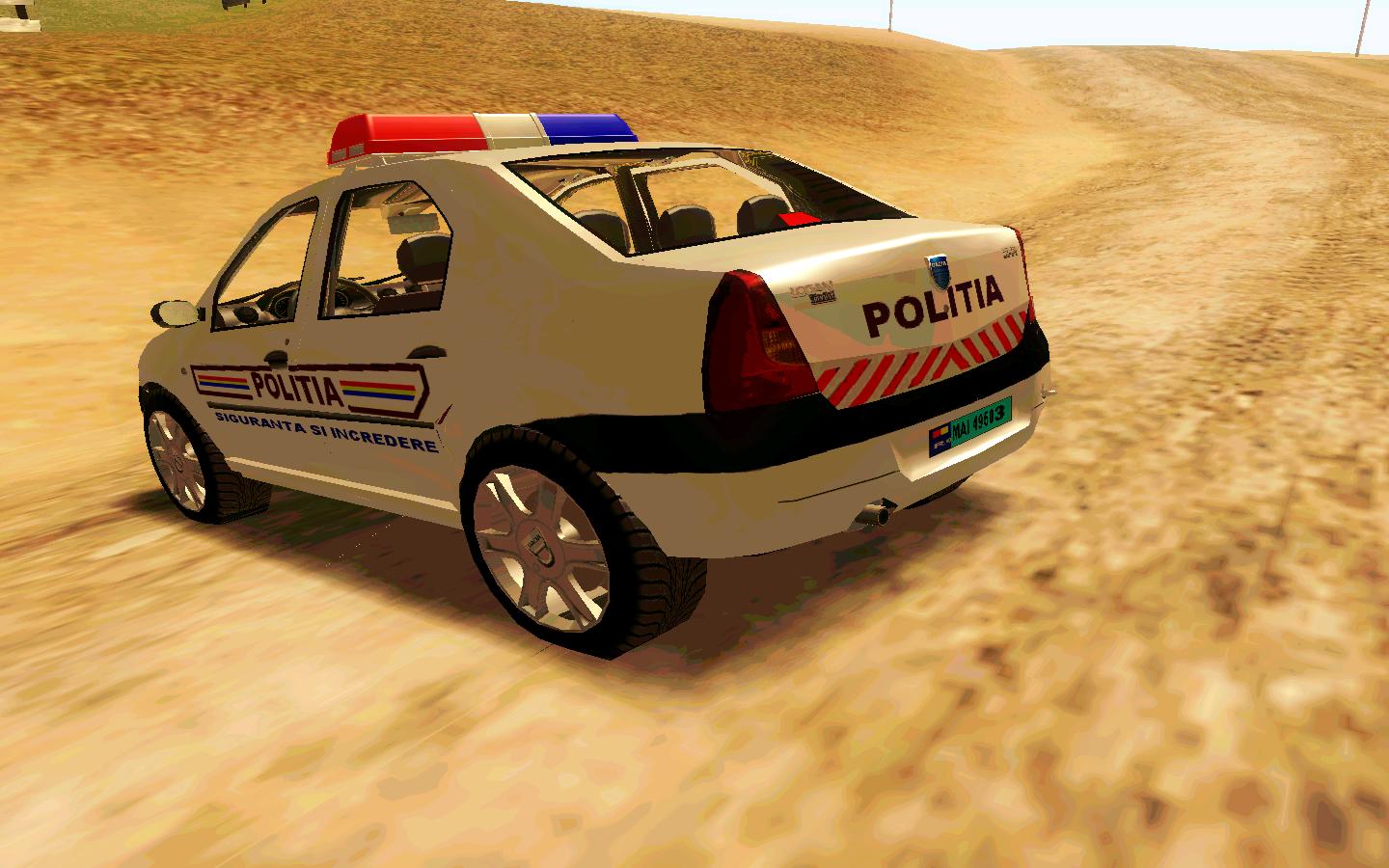 SmArT ZoNe: Dacia Logan Politia romana by Smart